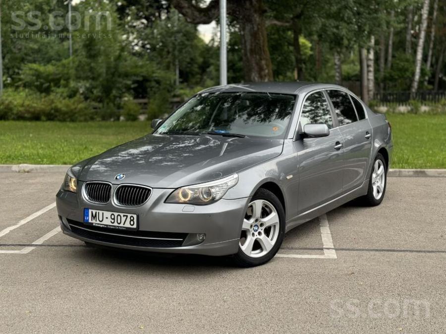 Grey BMW 530 2008 in Riga, with an engine capacity of 3.00 L and mileage of 307 thousand km for 5200 €, photo 1 on AUTOMOTO.COM.LV