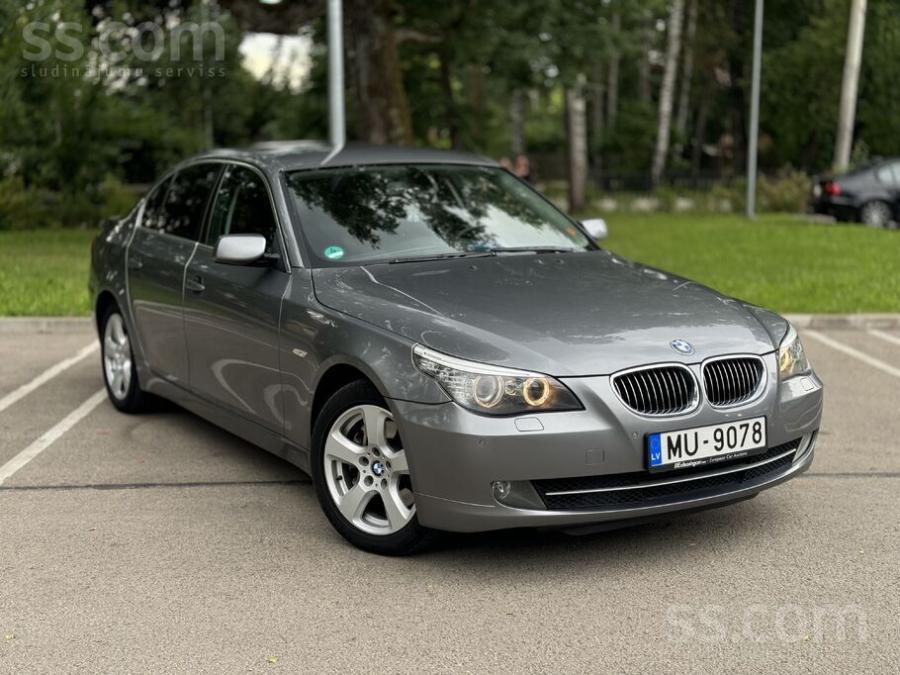 Grey BMW 530 2008 in Riga, with an engine capacity of 3.00 L and mileage of 307 thousand km for 5200 €, photo 3 on AUTOMOTO.COM.LV