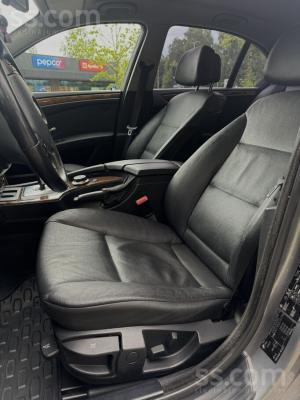 Grey BMW 530 2008 in Riga, with an engine capacity of 3.00 L and mileage of 307 thousand km for 5200 €, photo 9 on AUTOMOTO.COM.LV