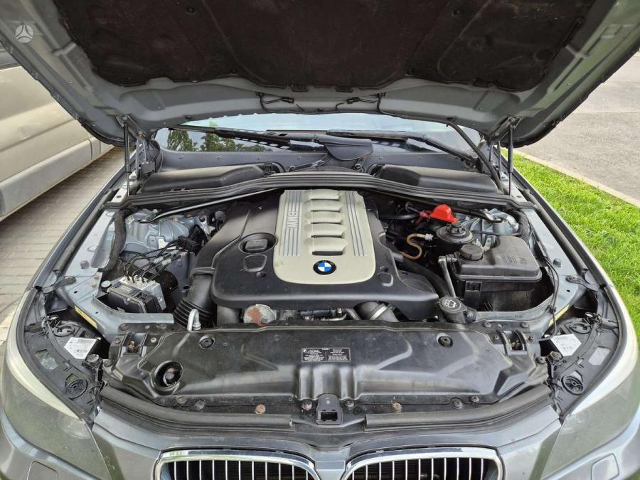 Pelēks BMW 530 2008 Viļņa, ar dzinēja tilpumu 2.99 L un nobraukumu 459 tūkst. km par 4750 €, foto 8 vietnē AUTOMOTO.COM.LV