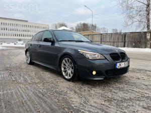 Grey BMW 530 2009 in Riga, with an engine capacity of 3.00 L and mileage of 382 thousand km for 8000 €, photo  on AUTOMOTO.COM.LV