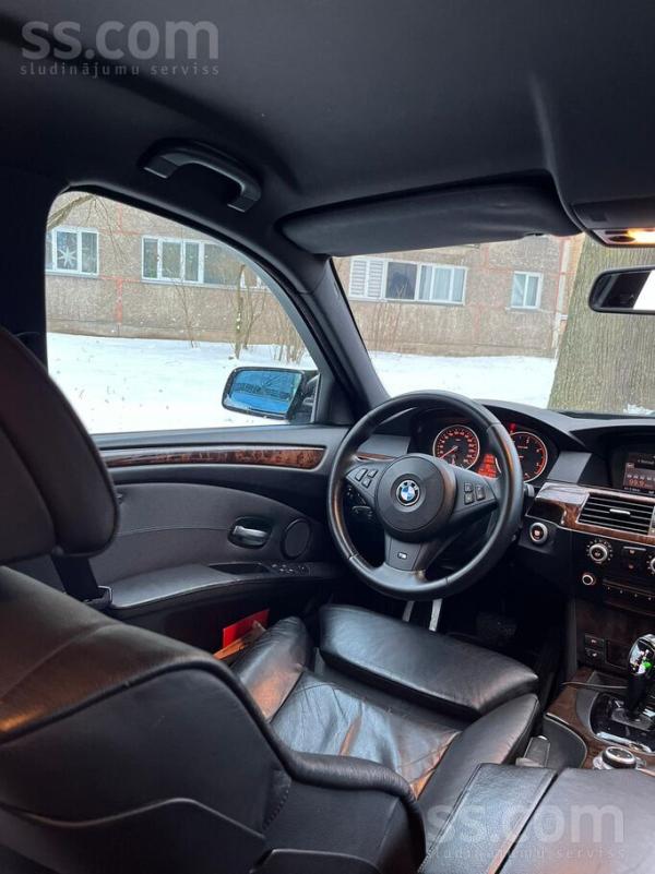 Pelēks BMW 530 2009 Rīga, ar dzinēja tilpumu 3.00 L un nobraukumu 382 tūkst. km par 8000 €, foto 7 vietnē AUTOMOTO.COM.LV