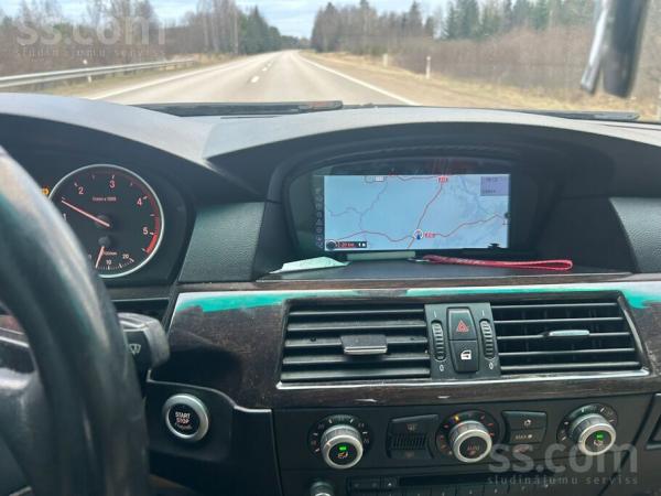 Pelēks BMW 530 2009 Rēzekne, ar dzinēja tilpumu 3.00 L un nobraukumu 405 tūkst. km par 4300 €, foto 3 vietnē AUTOMOTO.COM.LV