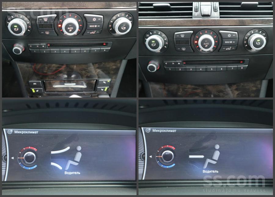 Серый БМВ 530 2009 в Рига, объемом двигателя 3.00 л и пробегом 343 тыс. км за 5100 €, фото 22 на AUTOMOTO.COM.LV