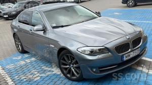 Grey BMW 530 2010 in Daugavpils, with an engine capacity of 3.00 L and mileage of 285 thousand km for 8900 €, photo 2 on AUTOMOTO.COM.LV