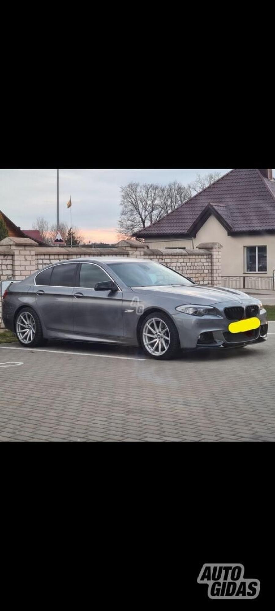 Pelēks BMW 530 2010 Viļņa, ar dzinēja tilpumu 3.00 L un nobraukumu 349 tūkst. km par 8500 €, foto 1 vietnē AUTOMOTO.COM.LV