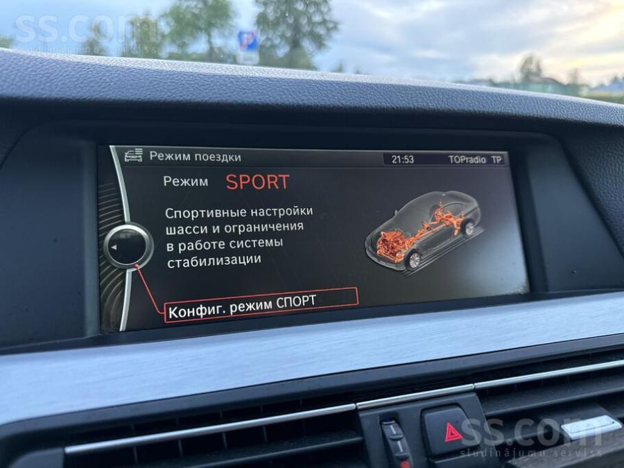 Серый БМВ 530 2010 в Даугавпилс, объемом двигателя 3.00 л и пробегом 275 тыс. км за 8550 €, фото 21 на AUTOMOTO.COM.LV