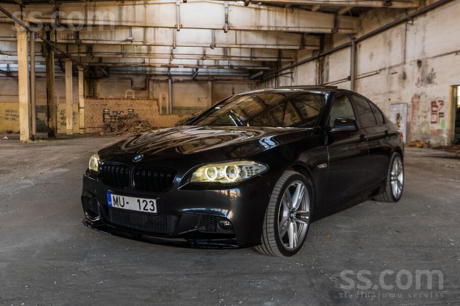 Pelēks BMW 530 2010 Daugavpils, ar dzinēja tilpumu 3.00 L un nobraukumu 380 tūkst. km par 10500 €, foto 1 vietnē AUTOMOTO.COM.LV