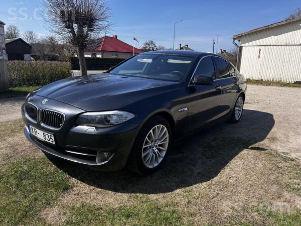 Pelēks BMW 530 2010 Liepāja, ar dzinēja tilpumu 3.00 L un nobraukumu 345 tūkst. km par 8599 €, foto 1 vietnē AUTOMOTO.COM.LV