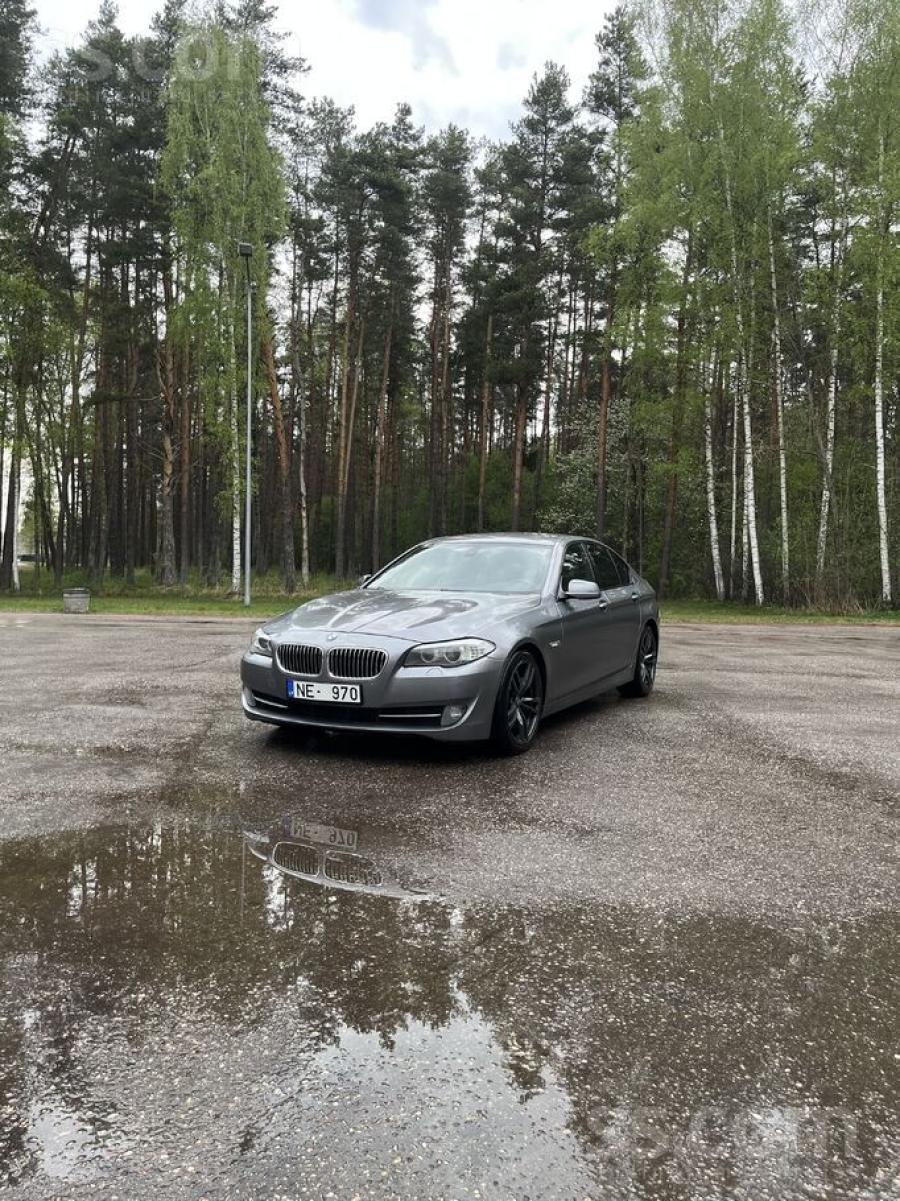 Pelēks BMW 530 2010 Rīga, ar dzinēja tilpumu 3.00 L un nobraukumu 260 tūkst. km par 6950 €, foto 1 vietnē AUTOMOTO.COM.LV