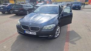 Grey BMW 530 2010 in Vilnius, with an engine capacity of 2.99 L and mileage of 368 thousand km for 7800 €, photo  on AUTOMOTO.COM.LV