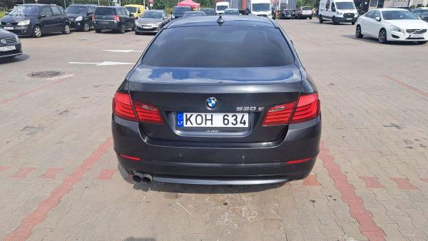 Grey BMW 530 2010 in Vilnius, with an engine capacity of 2.99 L and mileage of 368 thousand km for 7800 €, photo 6 on AUTOMOTO.COM.LV
