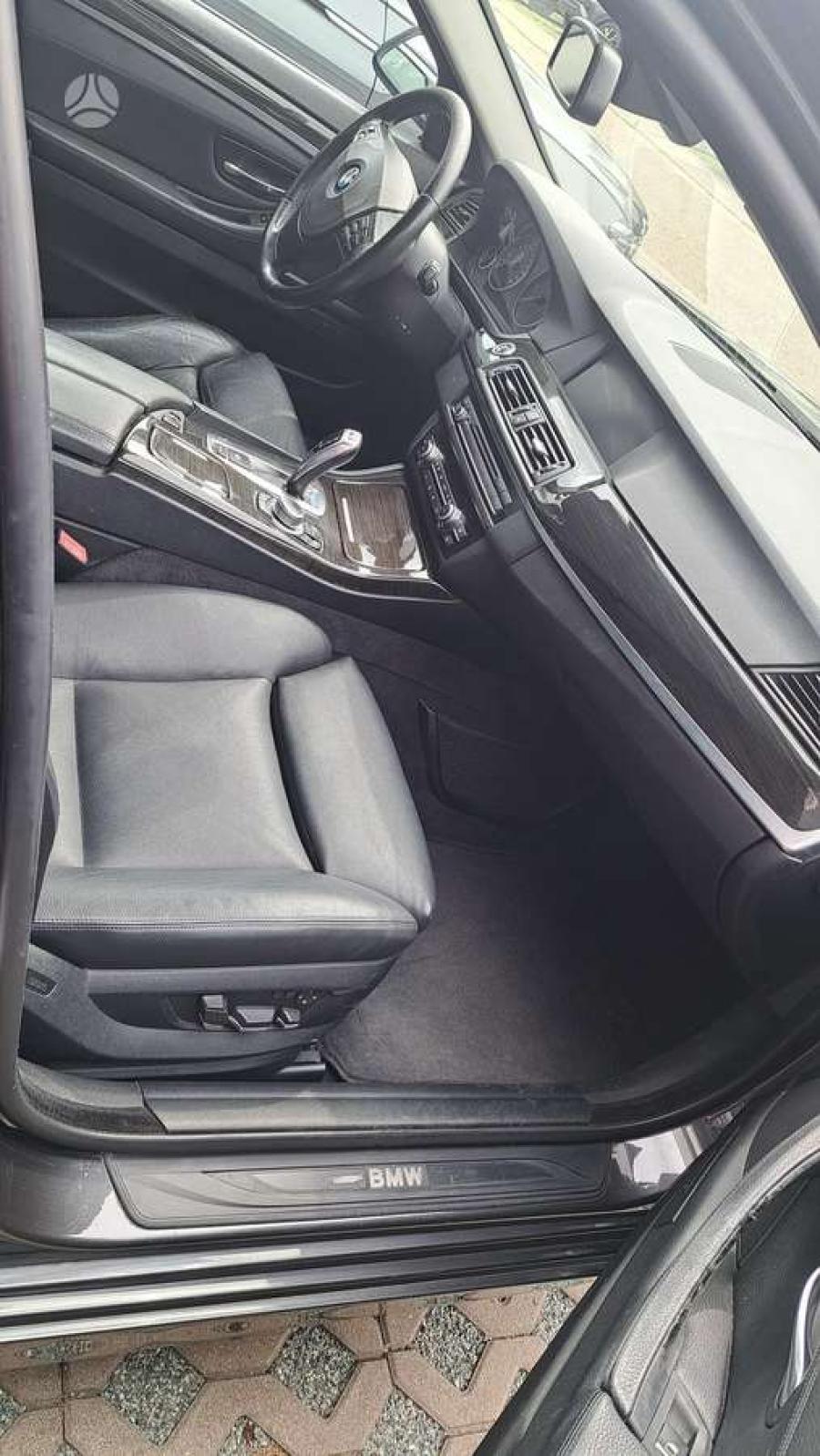 Pelēks BMW 530 2010 Viļņa, ar dzinēja tilpumu 2.99 L un nobraukumu 368 tūkst. km par 7800 €, foto 9 vietnē AUTOMOTO.COM.LV