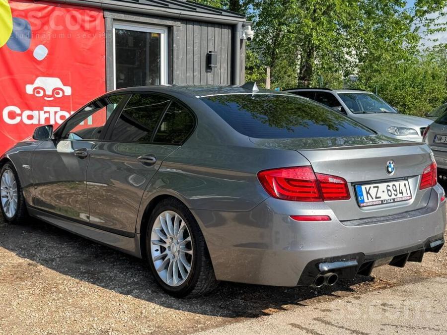 Pelēks BMW 530 2010 Rīga, ar dzinēja tilpumu 3.00 L un nobraukumu 245 tūkst. km par 7400 €, foto 6 vietnē AUTOMOTO.COM.LV