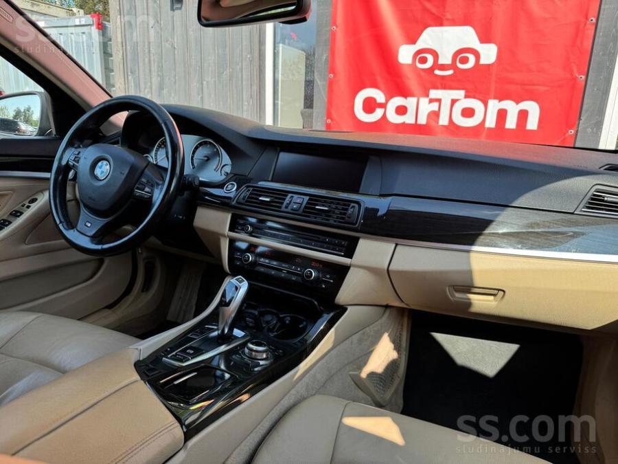 Pelēks BMW 530 2010 Rīga, ar dzinēja tilpumu 3.00 L un nobraukumu 245 tūkst. km par 7400 €, foto 9 vietnē AUTOMOTO.COM.LV