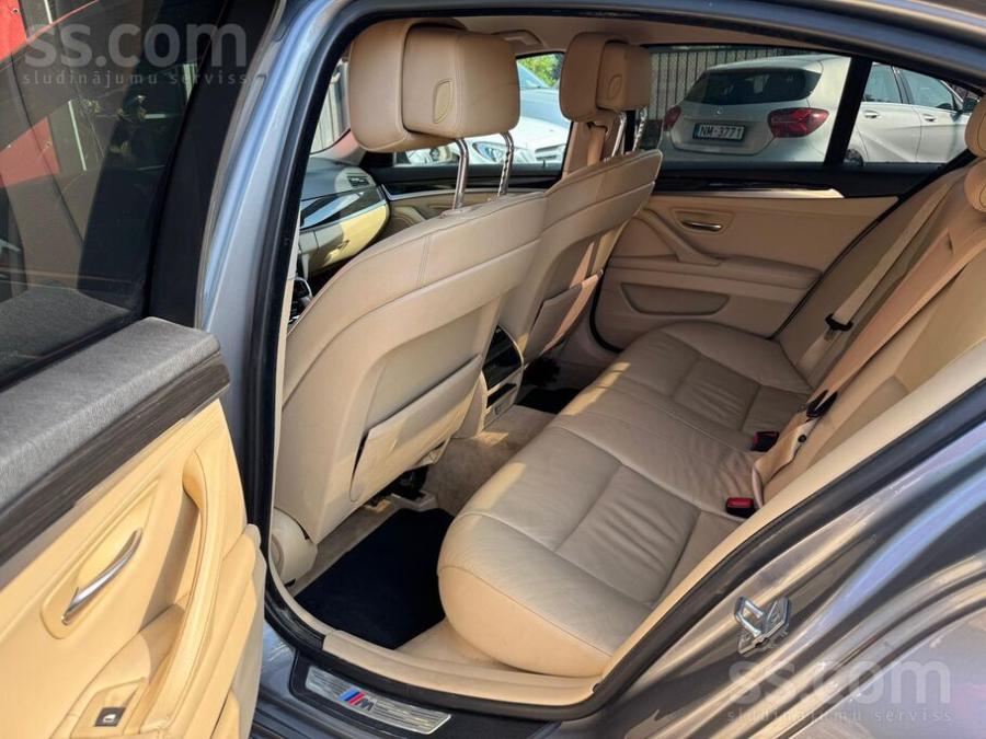 Pelēks BMW 530 2010 Rīga, ar dzinēja tilpumu 3.00 L un nobraukumu 245 tūkst. km par 7400 €, foto 13 vietnē AUTOMOTO.COM.LV