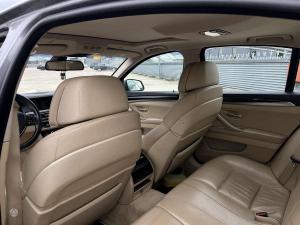 Pelēks BMW 530 2010 Viļņa, ar dzinēja tilpumu 3.00 L un nobraukumu 316 tūkst. km par 6500 €, foto 8 vietnē AUTOMOTO.COM.LV