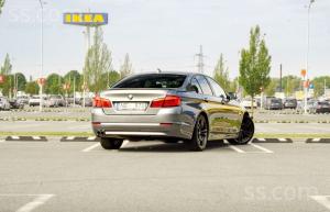 Grey BMW 530 2010 in Riga, with an engine capacity of 3.00 L and mileage of 261 thousand km for 6990 €, photo 7 on AUTOMOTO.COM.LV
