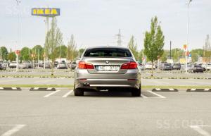 Grey BMW 530 2010 in Riga, with an engine capacity of 3.00 L and mileage of 261 thousand km for 6990 €, photo 8 on AUTOMOTO.COM.LV