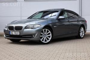 Pelēks BMW 530 2010 Rīga, ar dzinēja tilpumu 3.00 L un nobraukumu 420 tūkst. km par 8495 €, foto  vietnē AUTOMOTO.COM.LV