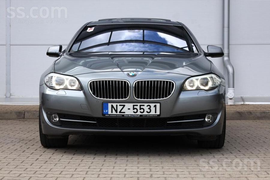 Pelēks BMW 530 2010 Rīga, ar dzinēja tilpumu 3.00 L un nobraukumu 420 tūkst. km par 8495 €, foto 3 vietnē AUTOMOTO.COM.LV