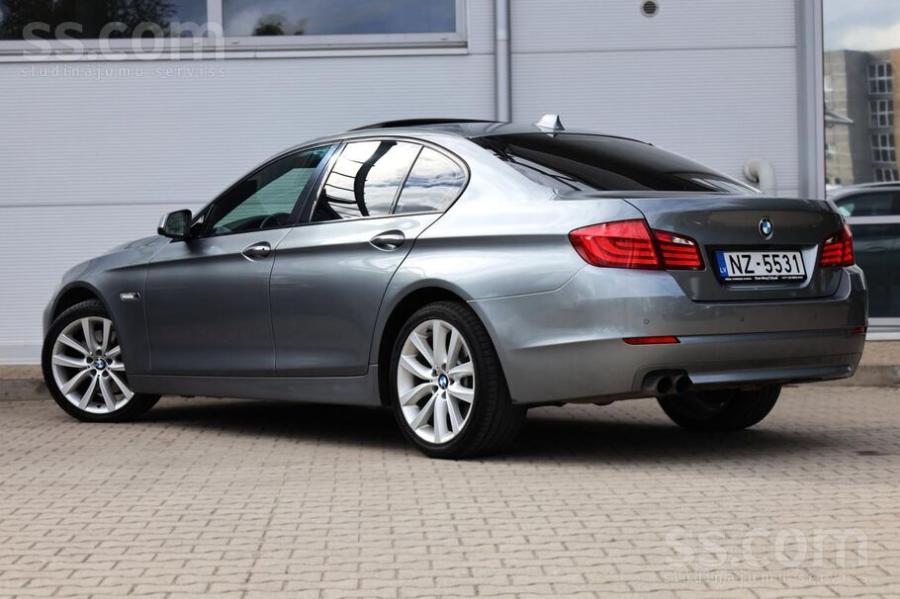 Pelēks BMW 530 2010 Rīga, ar dzinēja tilpumu 3.00 L un nobraukumu 420 tūkst. km par 8495 €, foto 5 vietnē AUTOMOTO.COM.LV