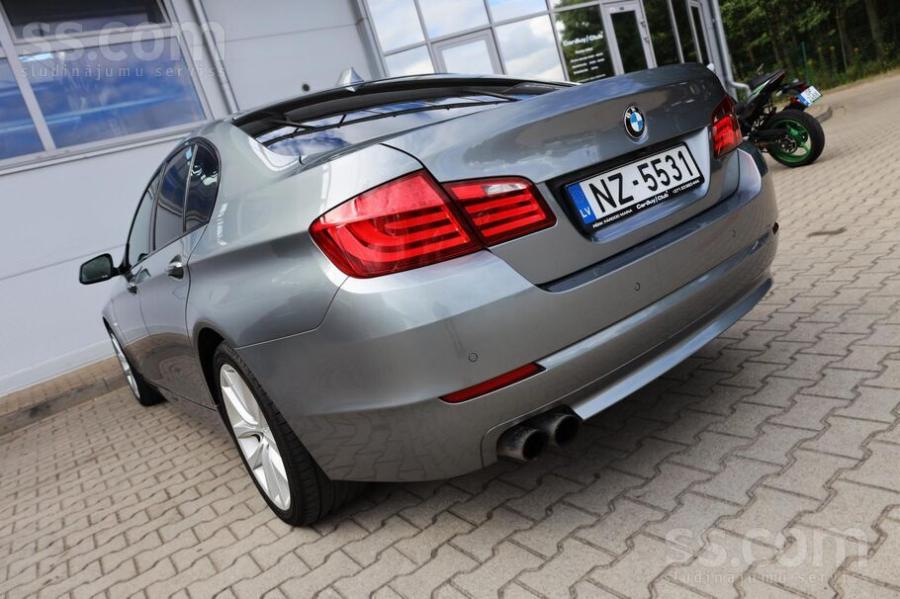 Pelēks BMW 530 2010 Rīga, ar dzinēja tilpumu 3.00 L un nobraukumu 420 tūkst. km par 8495 €, foto 6 vietnē AUTOMOTO.COM.LV