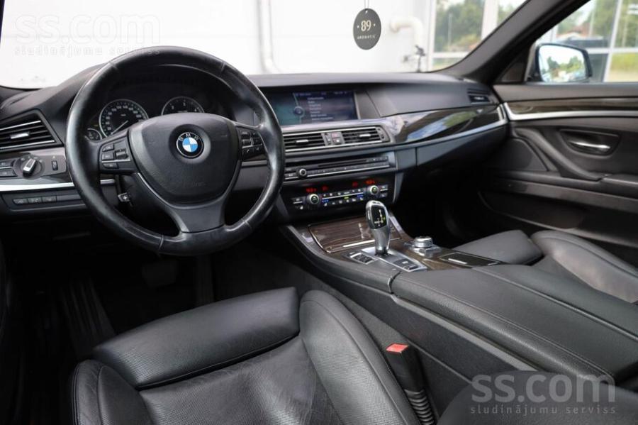 Pelēks BMW 530 2010 Rīga, ar dzinēja tilpumu 3.00 L un nobraukumu 420 tūkst. km par 8495 €, foto 10 vietnē AUTOMOTO.COM.LV