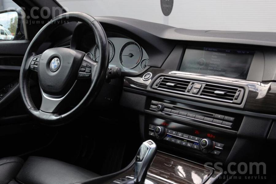 Pelēks BMW 530 2010 Rīga, ar dzinēja tilpumu 3.00 L un nobraukumu 420 tūkst. km par 8495 €, foto 15 vietnē AUTOMOTO.COM.LV
