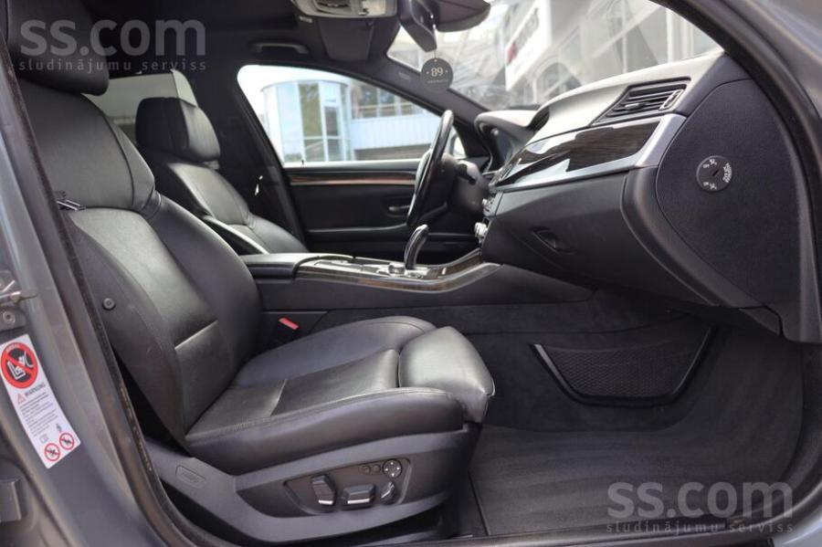 Pelēks BMW 530 2010 Rīga, ar dzinēja tilpumu 3.00 L un nobraukumu 420 tūkst. km par 8495 €, foto 16 vietnē AUTOMOTO.COM.LV