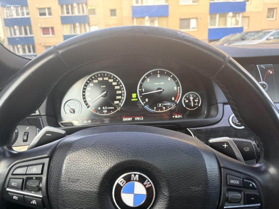 Grey BMW 530 2010 in Kaisiadorys, with an engine capacity of 3.00 L and mileage of 355 thousand km for 12500 €, photo 10 on AUTOMOTO.COM.LV