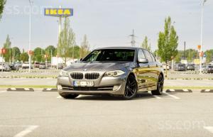 Grey BMW 530 2010 in Riga, with an engine capacity of 3.00 L and mileage of 261 thousand km for 6190 €, photo  on AUTOMOTO.COM.LV