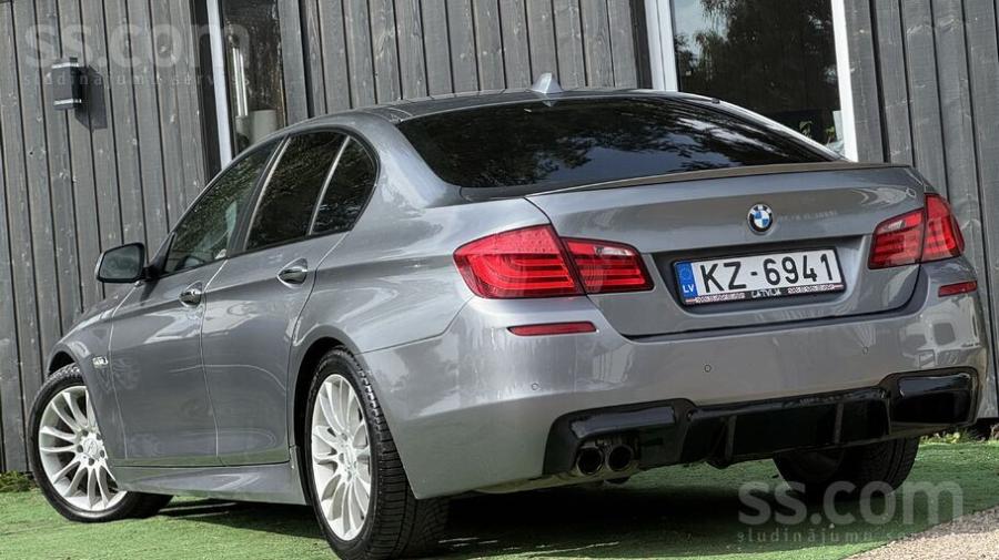 Grey BMW 530 2010 in Riga, with an engine capacity of 3.00 L and mileage of 0 thousand km for 7950 €, photo 6 on AUTOMOTO.COM.LV