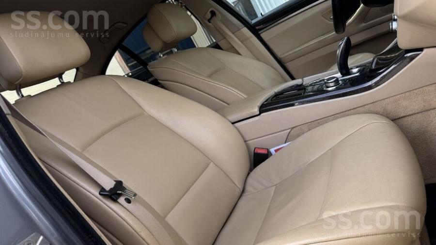Grey BMW 530 2010 in Riga, with an engine capacity of 3.00 L and mileage of 0 thousand km for 7950 €, photo 17 on AUTOMOTO.COM.LV