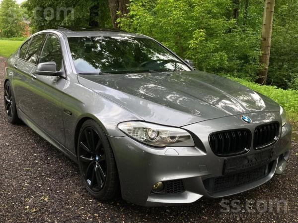 Grey BMW 530 2011 in Valmiera, with an engine capacity of 2.50 L and mileage of 354 thousand km for 4500 €, photo 2 on AUTOMOTO.COM.LV