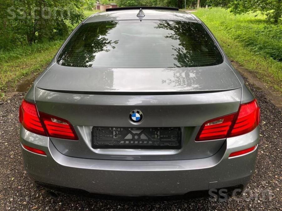 Pelēks BMW 530 2011 Valmiera, ar dzinēja tilpumu 2.50 L un nobraukumu 354 tūkst. km par 4500 €, foto 4 vietnē AUTOMOTO.COM.LV