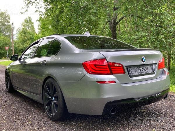 Grey BMW 530 2011 in Valmiera, with an engine capacity of 2.50 L and mileage of 354 thousand km for 4500 €, photo 5 on AUTOMOTO.COM.LV