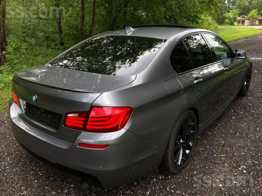 Pelēks BMW 530 2011 Valmiera, ar dzinēja tilpumu 2.50 L un nobraukumu 354 tūkst. km par 4500 €, foto 6 vietnē AUTOMOTO.COM.LV