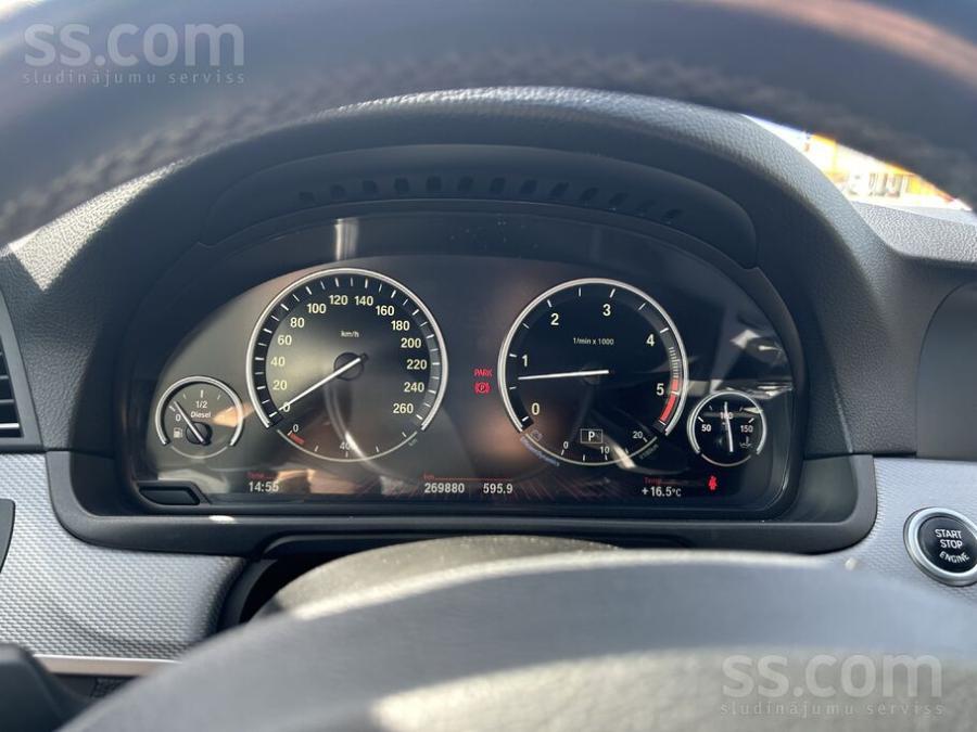 Pelēks BMW 530 2011 Rīga, ar dzinēja tilpumu 3.00 L un nobraukumu 270 tūkst. km par 9000 €, foto 26 vietnē AUTOMOTO.COM.LV