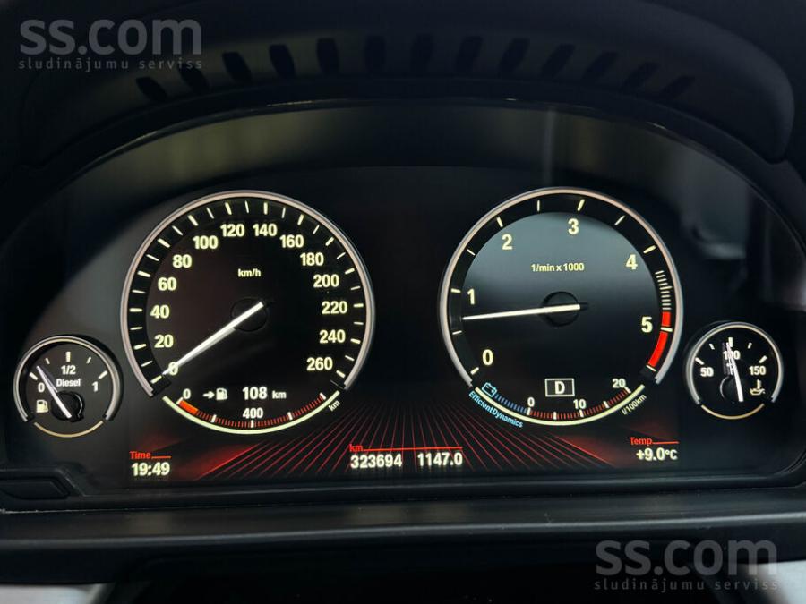 Pelēks BMW 530 2011 Kuldīga, ar dzinēja tilpumu 3.00 L un nobraukumu 324 tūkst. km par 10700 €, foto 17 vietnē AUTOMOTO.COM.LV
