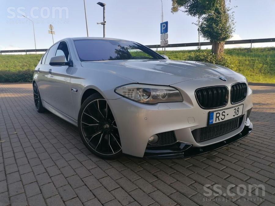 Grey BMW 530 2011 in Daugavpils, with an engine capacity of 3.00 L and mileage of 0 thousand km for 11850 €, photo 1 on AUTOMOTO.COM.LV