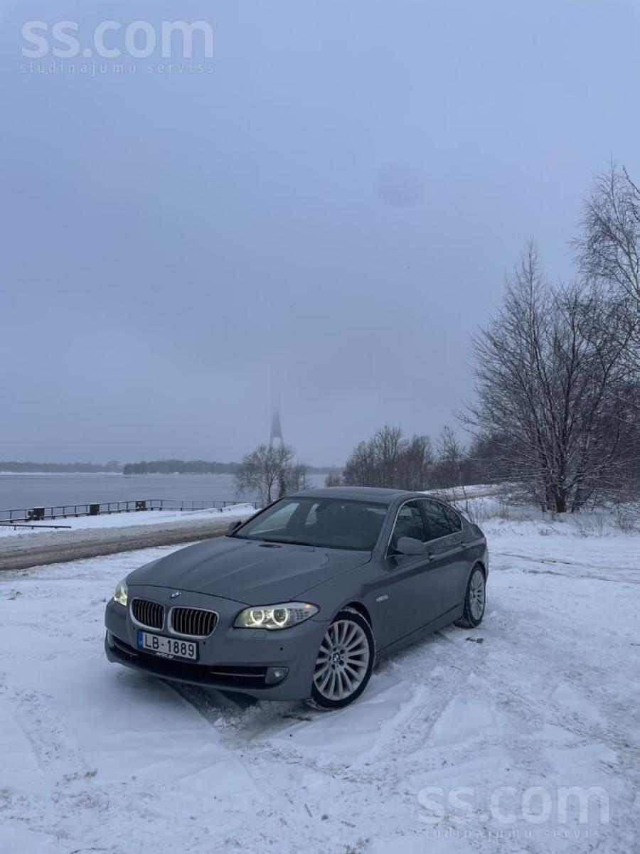 Grey BMW 530 2011 in Ogre, with an engine capacity of 3.00 L and mileage of 0 thousand km for 8000 €, photo 3 on AUTOMOTO.COM.LV