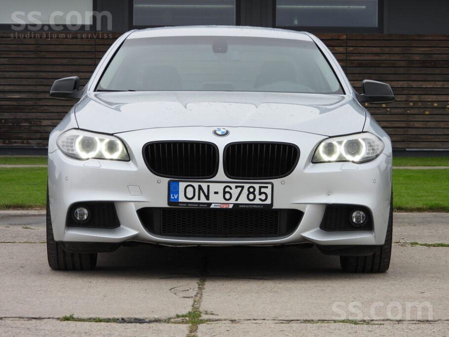 Pelēks BMW 530 2011 Rīga, ar dzinēja tilpumu 3.00 L un nobraukumu 283 tūkst. km par 9990 €, foto 3 vietnē AUTOMOTO.COM.LV