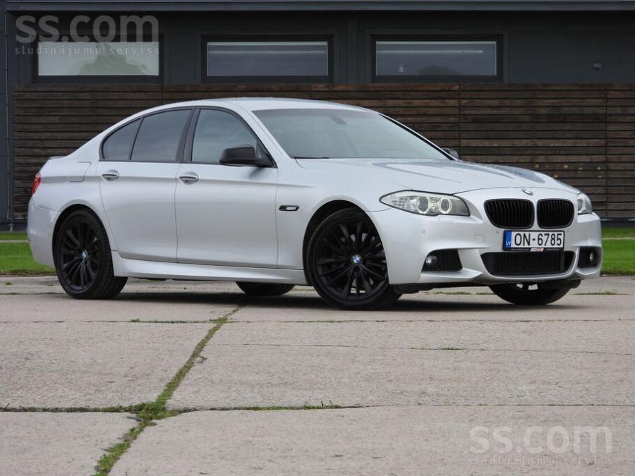 Pelēks BMW 530 2011 Rīga, ar dzinēja tilpumu 3.00 L un nobraukumu 283 tūkst. km par 9990 €, foto 4 vietnē AUTOMOTO.COM.LV