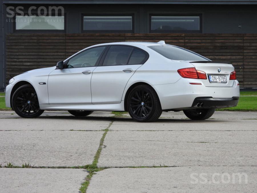 Pelēks BMW 530 2011 Rīga, ar dzinēja tilpumu 3.00 L un nobraukumu 283 tūkst. km par 9990 €, foto 5 vietnē AUTOMOTO.COM.LV