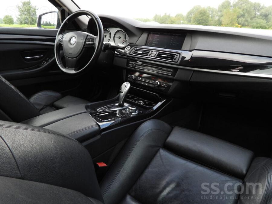 Pelēks BMW 530 2011 Rīga, ar dzinēja tilpumu 3.00 L un nobraukumu 283 tūkst. km par 9990 €, foto 12 vietnē AUTOMOTO.COM.LV