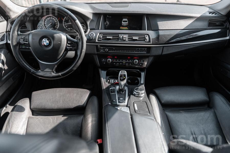 Pelēks BMW 530 2013 Rīga, ar dzinēja tilpumu 3.00 L un nobraukumu 313 tūkst. km par 12000 €, foto 6 vietnē AUTOMOTO.COM.LV