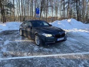 Grey BMW 530 2014 in Vilnius, with an engine capacity of 3.00 L and mileage of 285 thousand km for 9490 €, photo  on AUTOMOTO.COM.LV