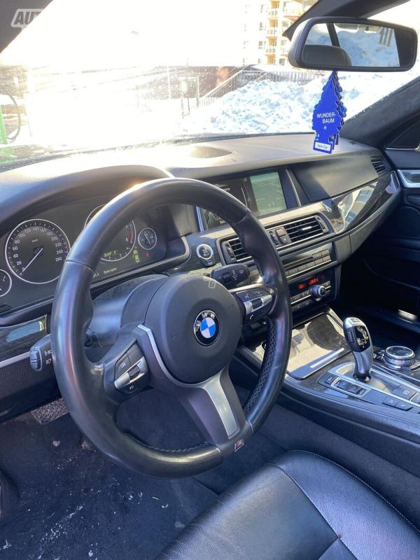 Pelēks BMW 530 2014 Viļņa, ar dzinēja tilpumu 3.00 L un nobraukumu 285 tūkst. km par 9490 €, foto 6 vietnē AUTOMOTO.COM.LV