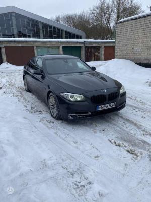 Pelēks BMW 530 2014 Viļņa, ar dzinēja tilpumu 2.99 L un nobraukumu 285 tūkst. km par 8450 €, foto  vietnē AUTOMOTO.COM.LV